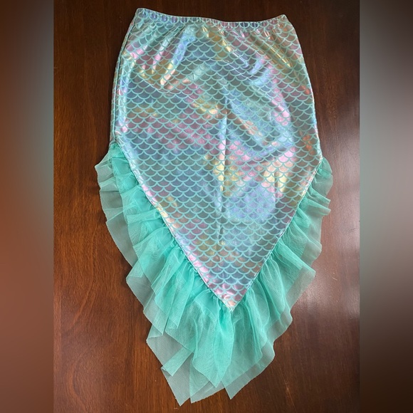 wonder nation | Swim | Wonder Nation Mermaid Tail Skirt Metallic ...